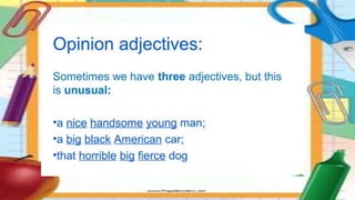 ORDER OF ADJECTIVES.pptx
