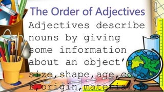ORDER OF ADJECTIVES.pptx