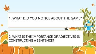 Order of Adjectives PPT. .pptx