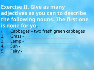 Lesson in English about Order of adjectives ppt.pptx