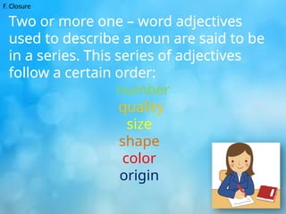 Lesson in English about Order of adjectives ppt.pptx
