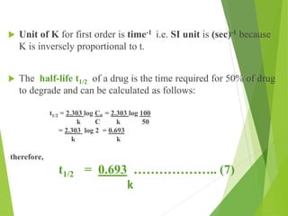 Order of a reaction 2302 | PPTX