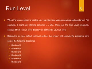 Order of boot process in Linux | PPTX