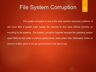 Order of boot process in Linux | PPTX
