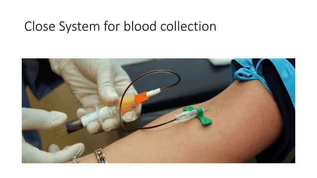 Order of draw in phlebotomy section | PPTX