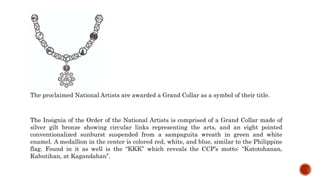 Order of National Artist.pptx | Awards Shows | Events