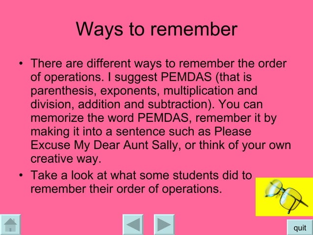 Order Of Operations | PPT