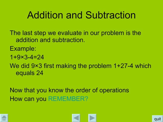 Order Of Operations | PPT