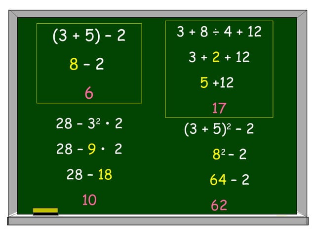 Order Of Operations | PPT