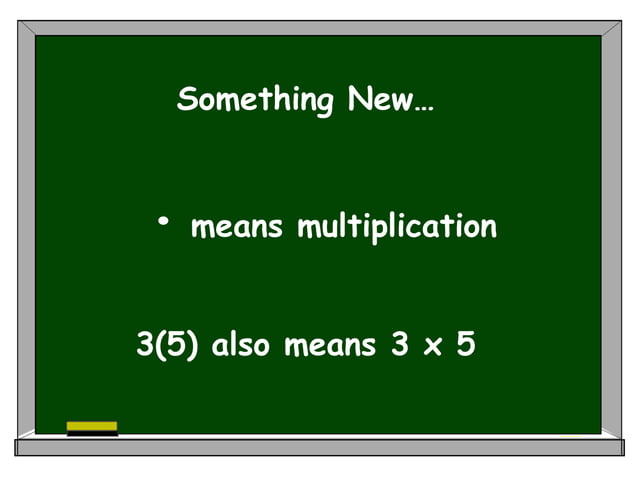 Order of operations Unit3 | PPT