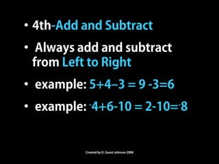 Order of operations | PPT