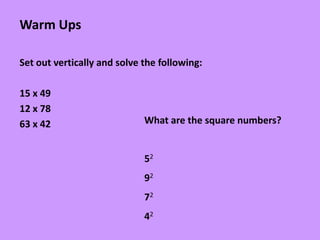 Maths: Order of Operations | PPTX