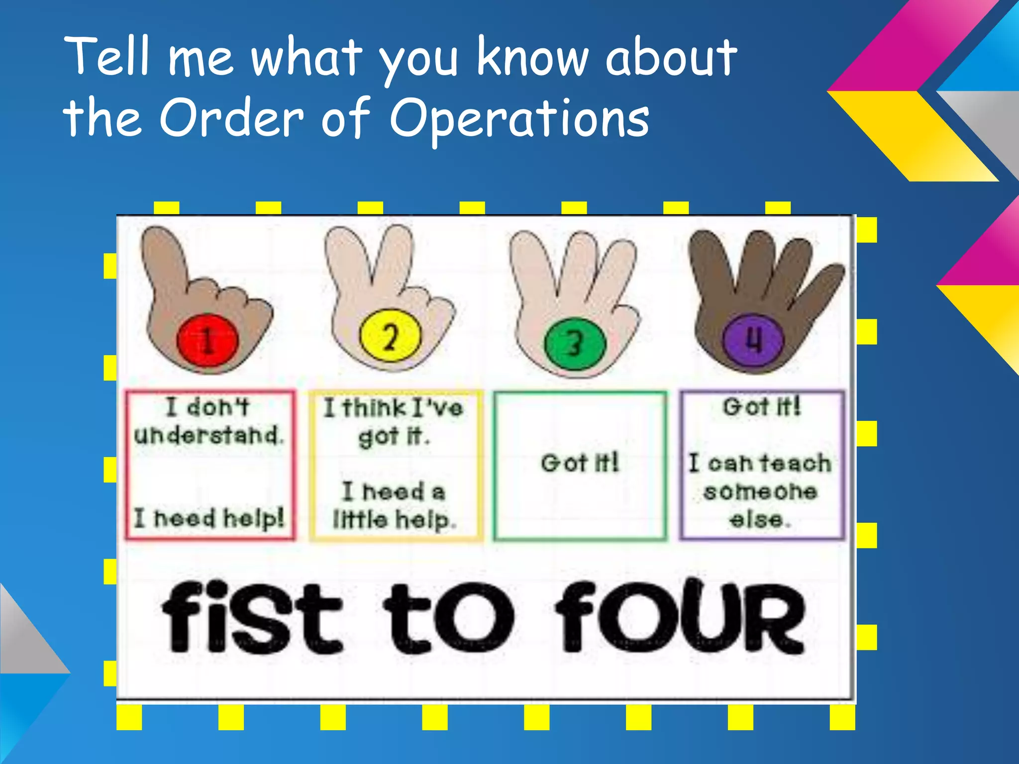 Order of Operations | PPTX