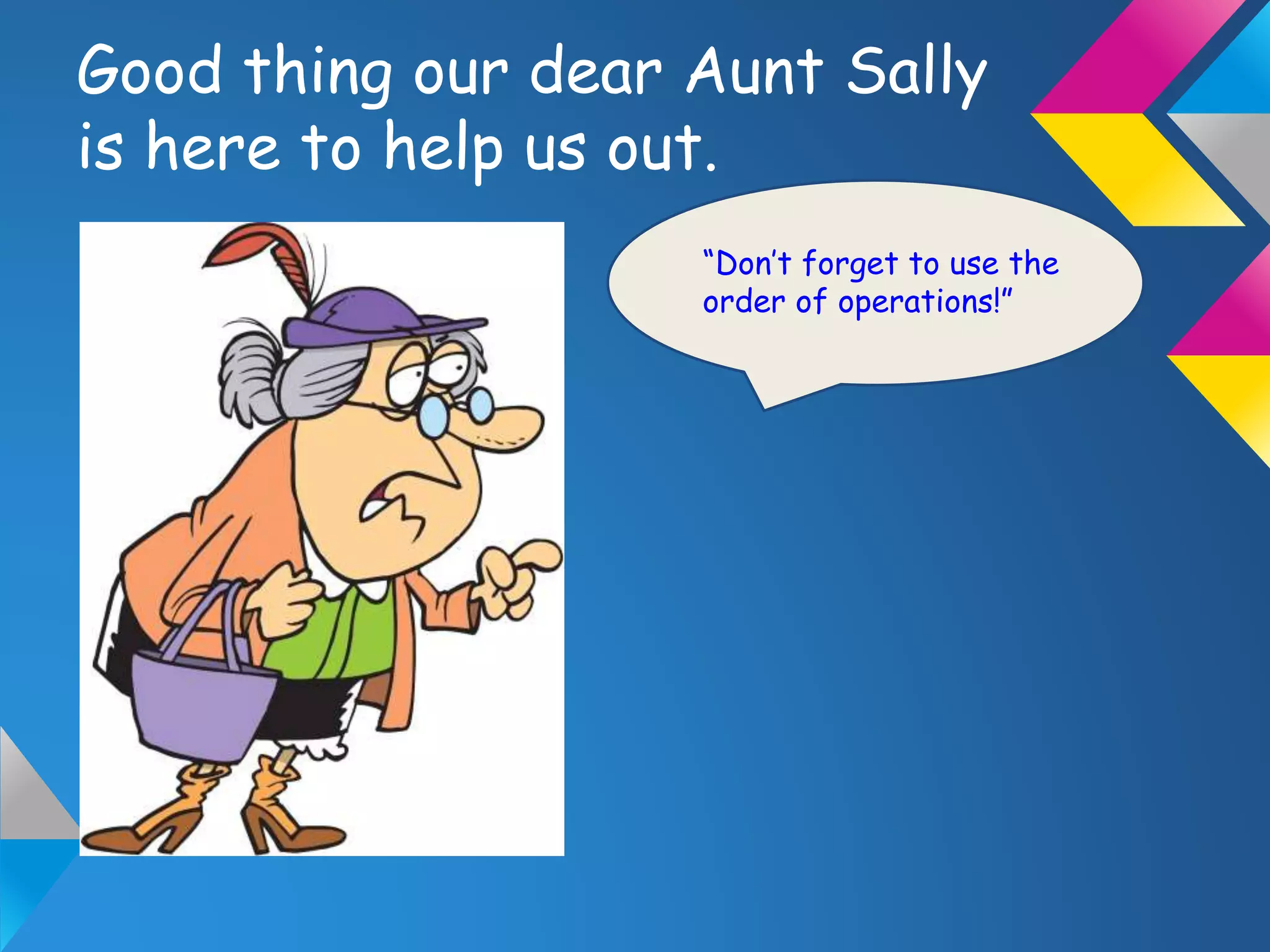 Order of Operations | PPTX