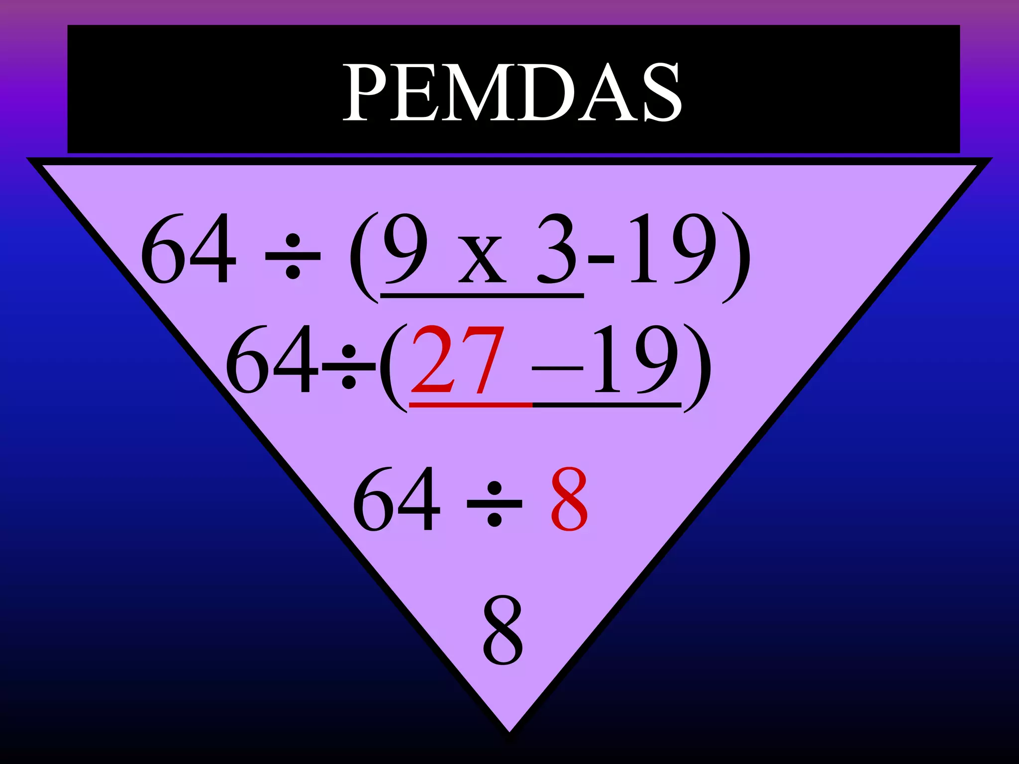 Order of operations | PPT