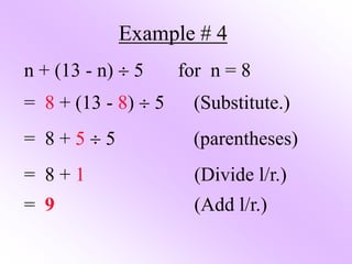 Orderof operations | PPT
