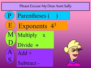 Order of operations | PPT
