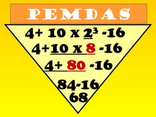 Order of Operations. MATHEMATICS-PEMDASppt | PPT
