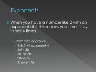 Order Of Operations[1] | PPTX