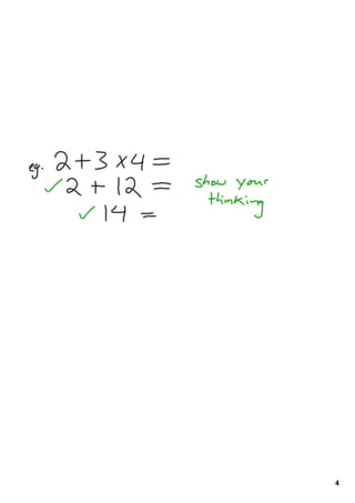 Order of operations 2 | PDF