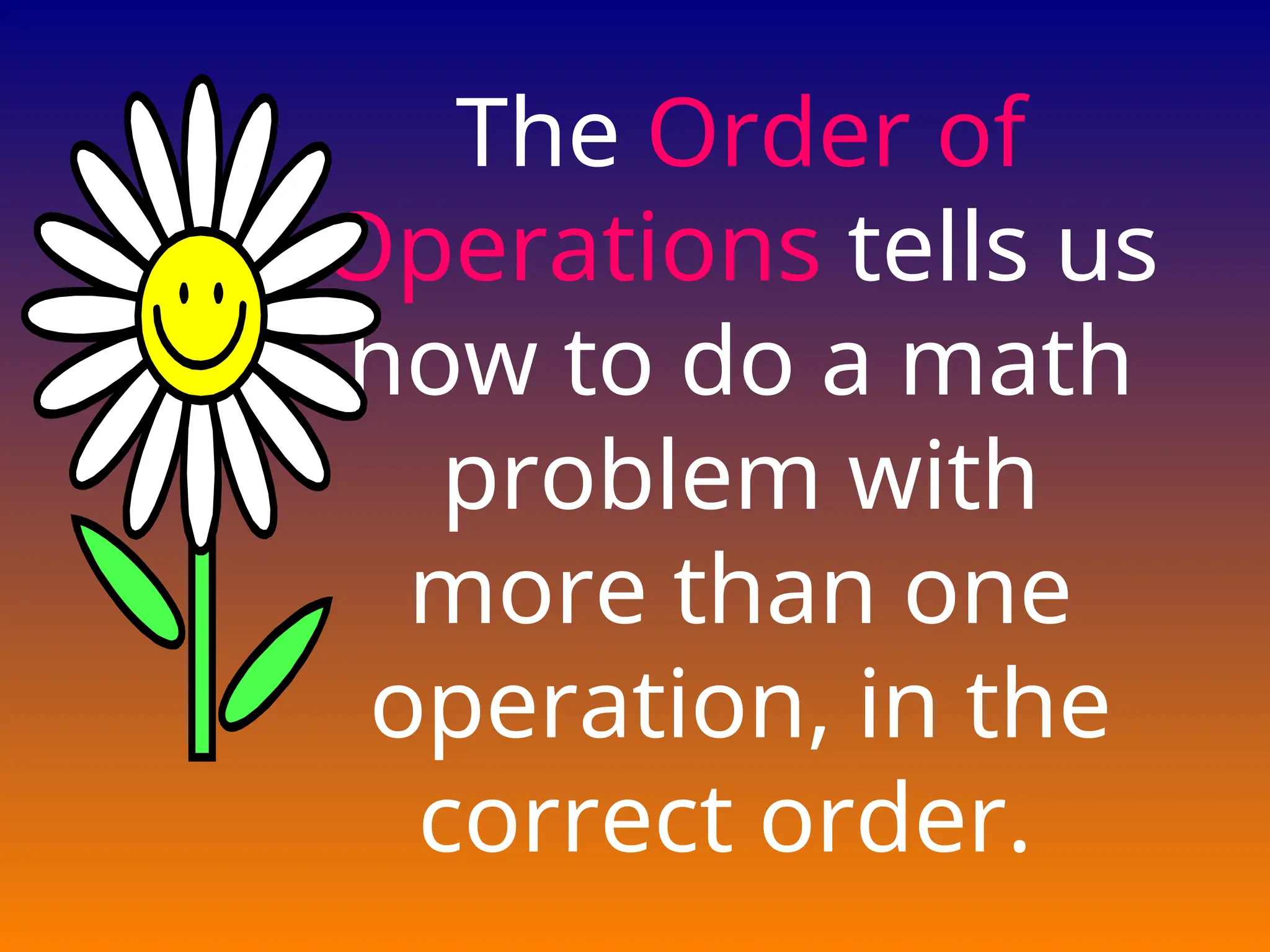 Order of Operations GEMDAS grade 6, .ppt