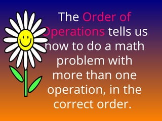 Order of Operations GEMDAS Grade 6.ppt
