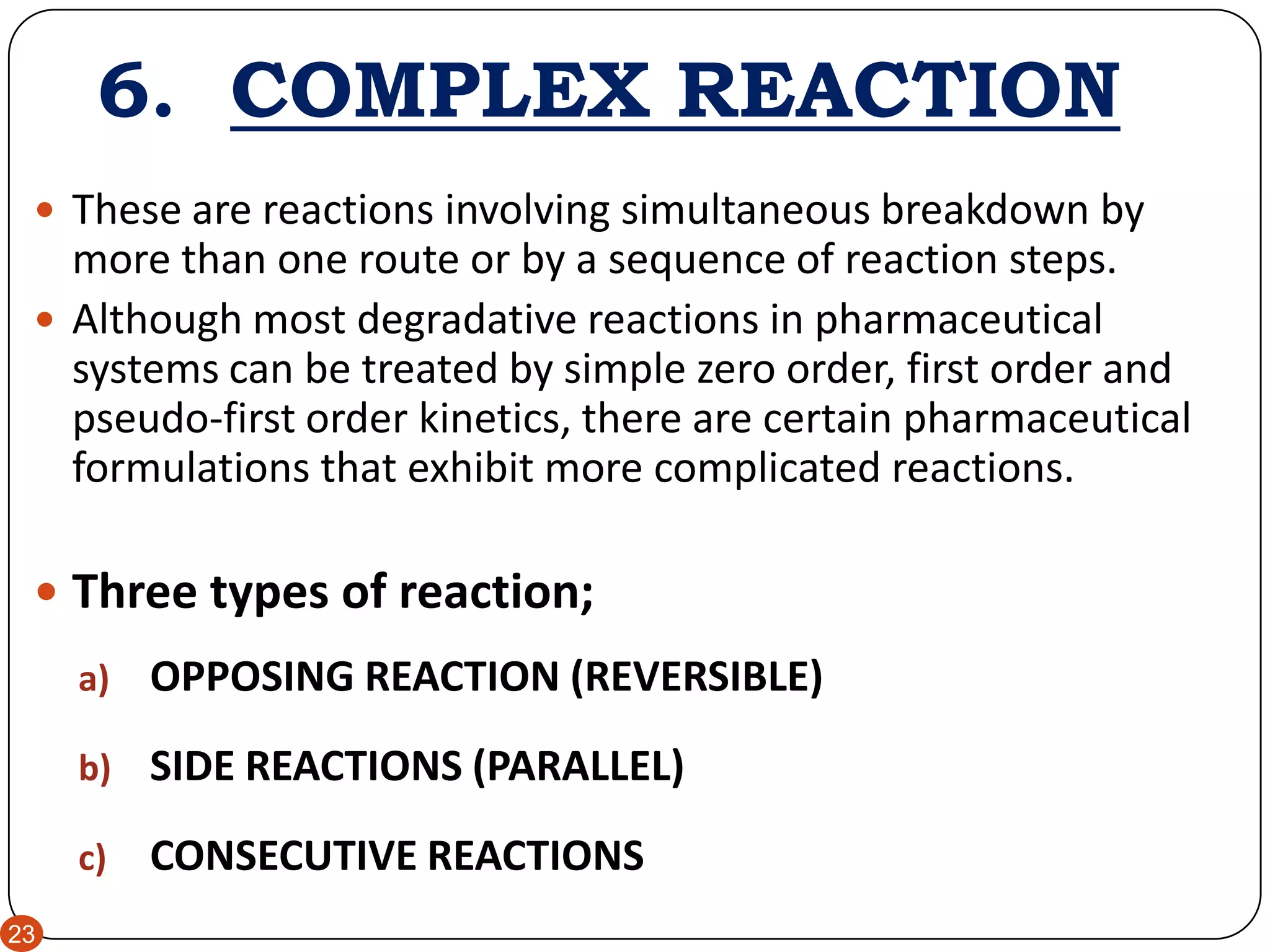 Order Of Reaction Pdf