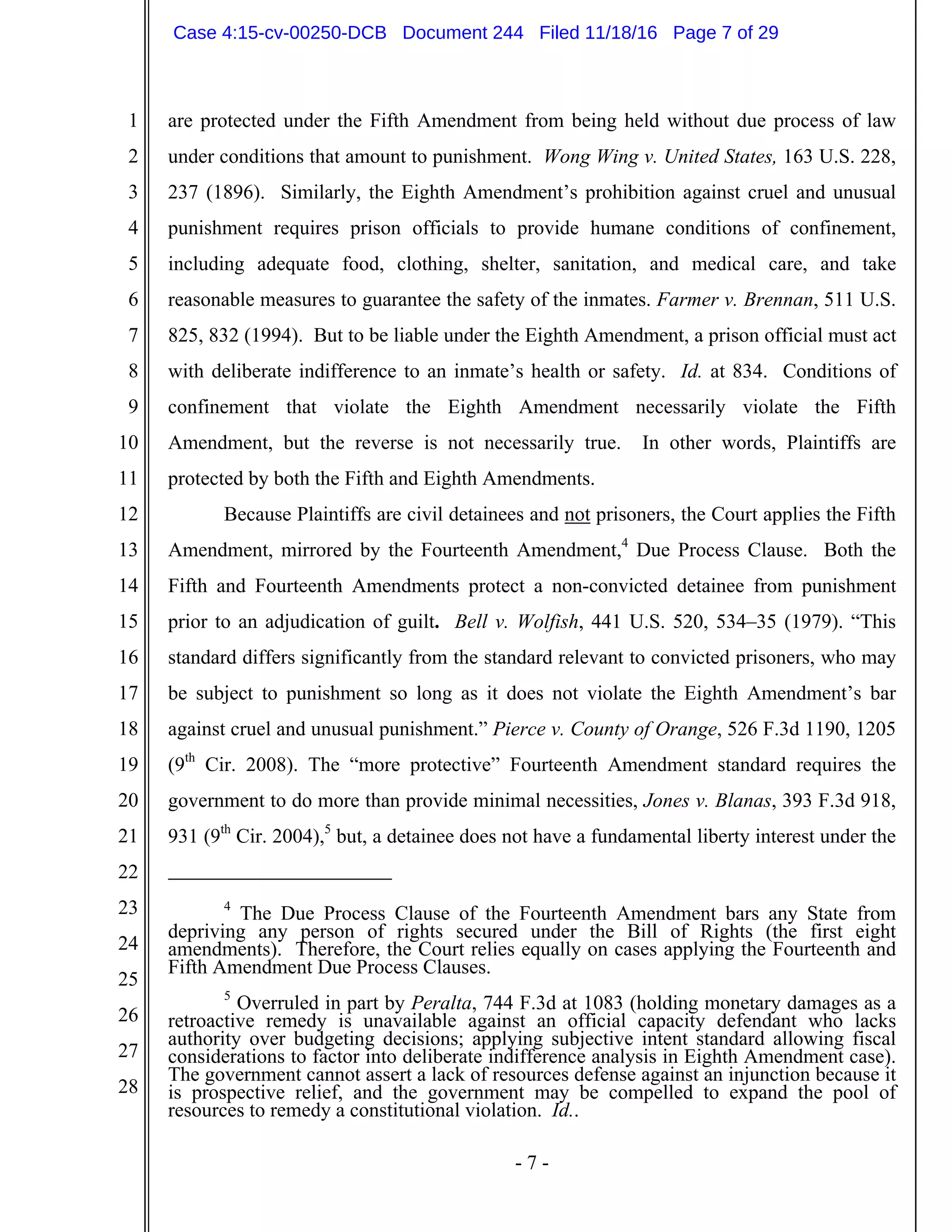 Hieleras ruled deprivation of constitutional rights | PDF | Law