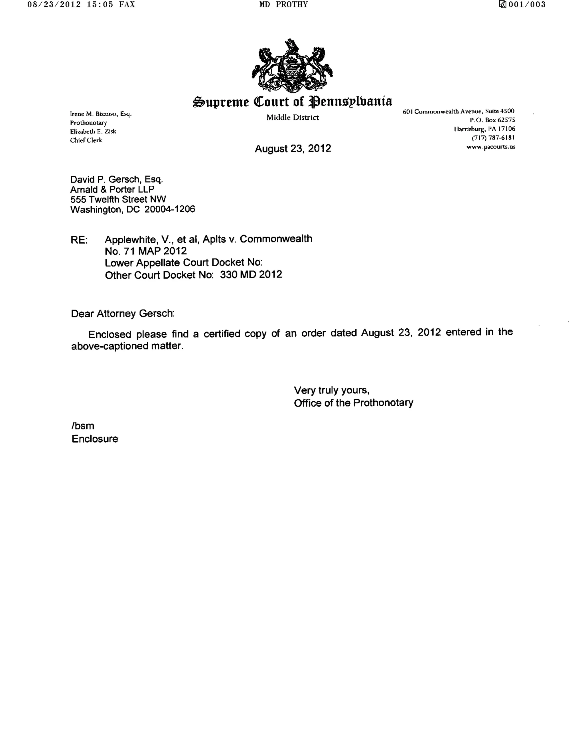 Order on Motion to Expedite | PDF