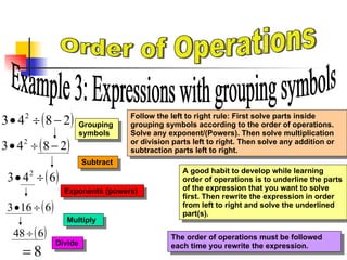 Order of operations | PPT