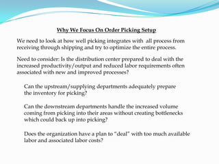 Orderpicking | PPTX