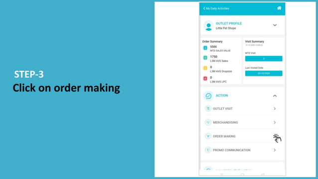 Order placing | PPTX