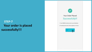 Order placing | PPTX