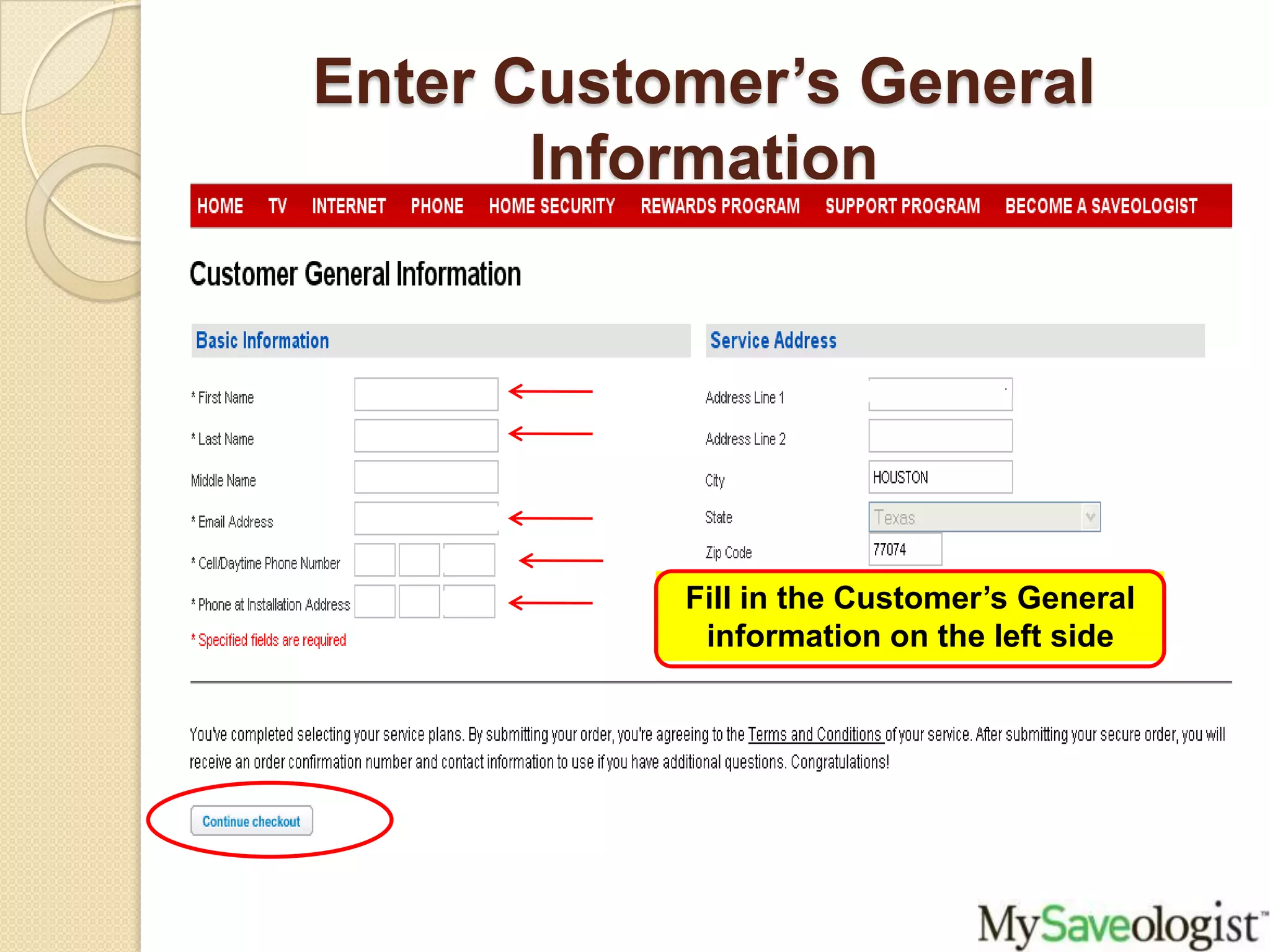 Order Process For Cable Fb | PPTX