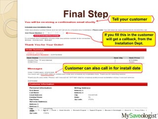 Order Process For Cable Fb | PPTX