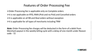 Order Processing Fee | PPTX
