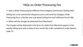 Order Processing Fee | PPT