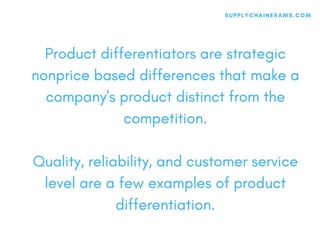 Order Qualifiers and Order Winners | PDF