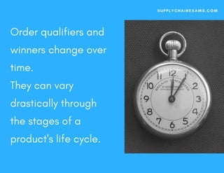 Order Qualifiers and Order Winners | PDF