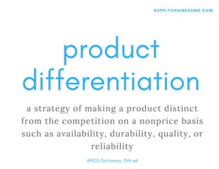 Order Qualifiers and Order Winners | PDF