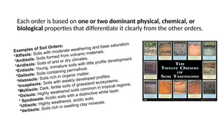 ORDERS of SOILS in the world and its distribution the world.pptx