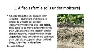 ORDERS of SOILS in the world and its distribution the world.pptx