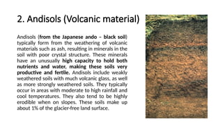 ORDERS of SOILS in the world and its distribution the world.pptx
