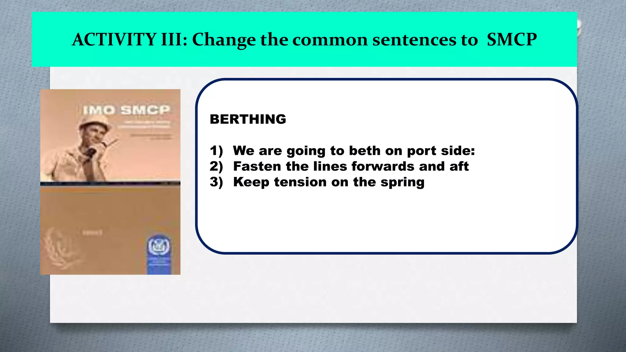 ORDERS ON BOARD -SMCP.pptx