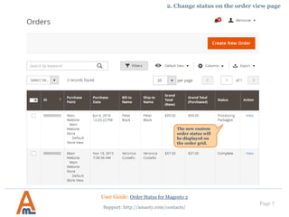 Order Status for Magrnto 2 by Amasty | PPT