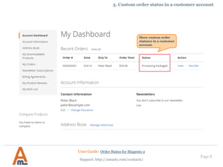 Order Status for Magrnto 2 by Amasty | PPT