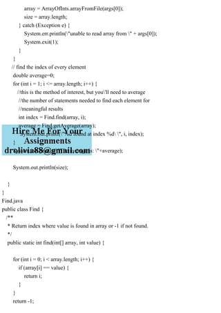 OrderTest.javapublic class OrderTest { Get an arra.pdf