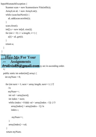 OrderTest.javapublic class OrderTest { Get an arra.pdf