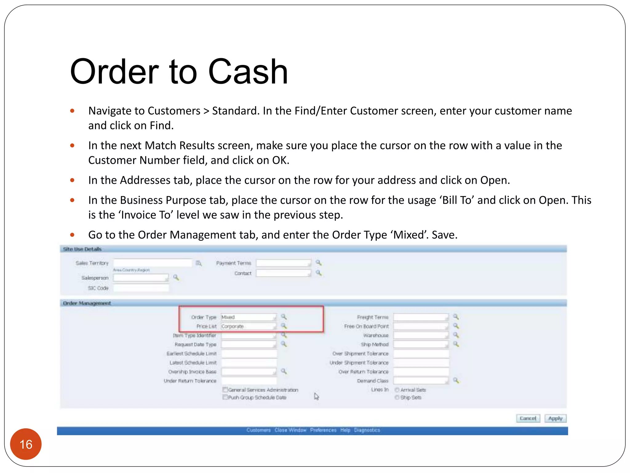 Order to cash | PPTX | Credit Cards | Personal Debt