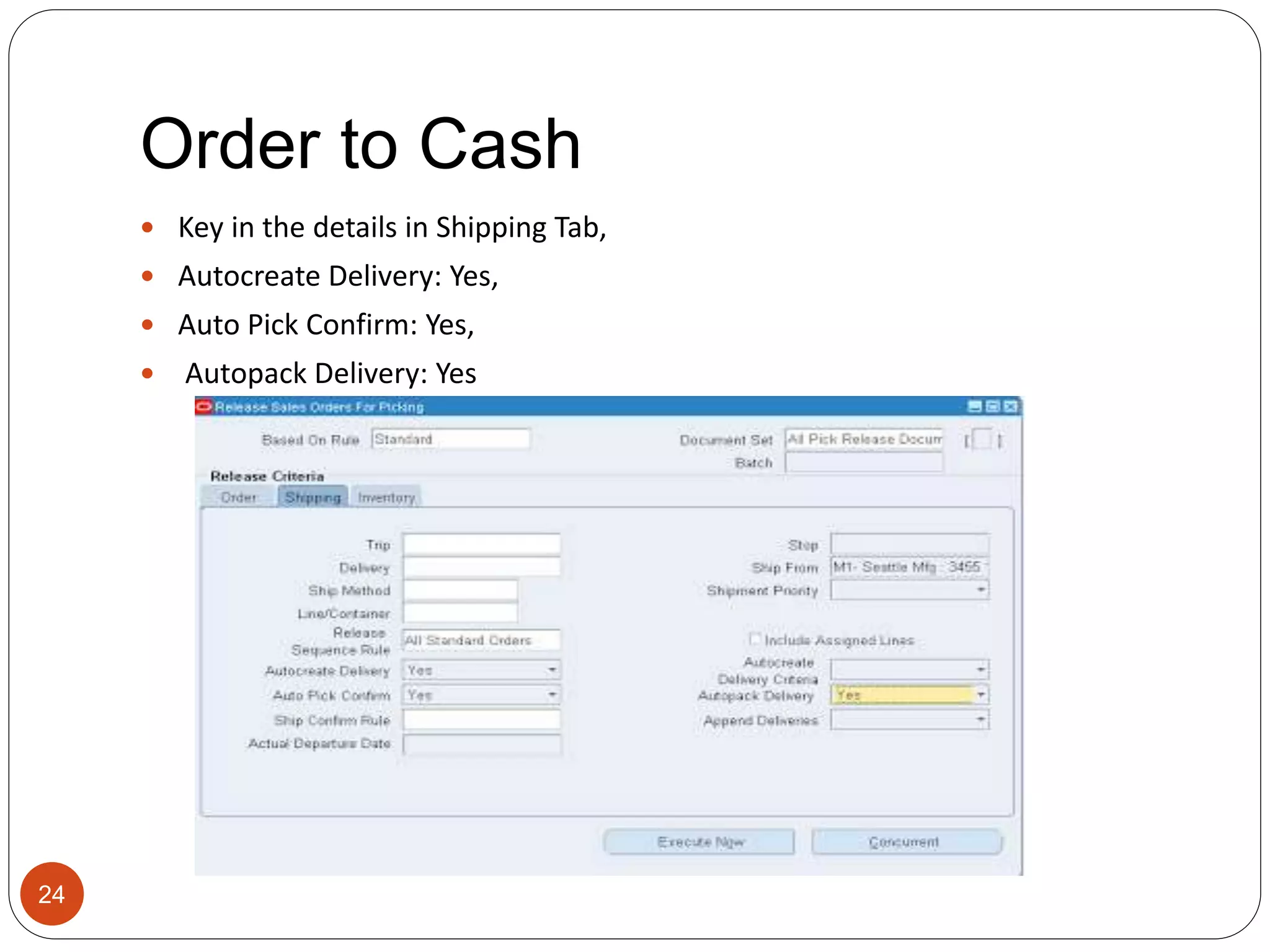 Order to cash | PPTX